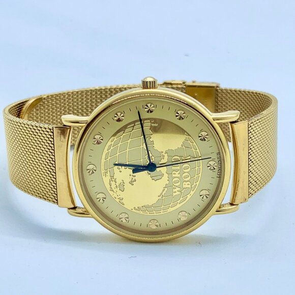 Longines | Accessories | Longines Swiss L79842 World Book Dial Watch ...